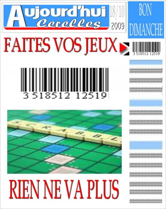 Cérellement-Vôtre » LE JEU DU CODE BARRE